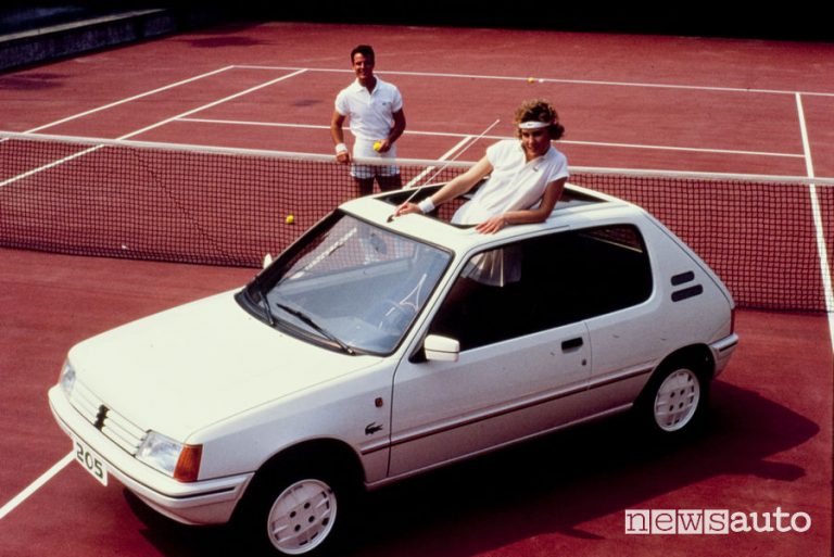 Peugeot 205 Lacoste Roland Garros | newsauto.it