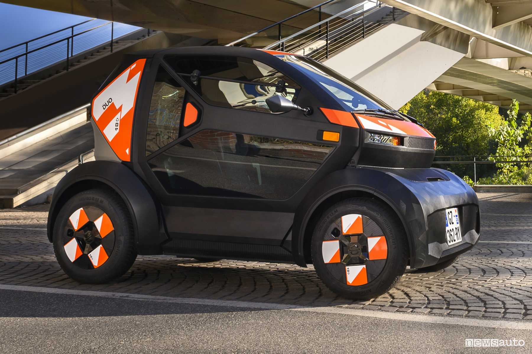 Mobilize Duo, caratteristiche e prezzo della microcar elettrica erede ...