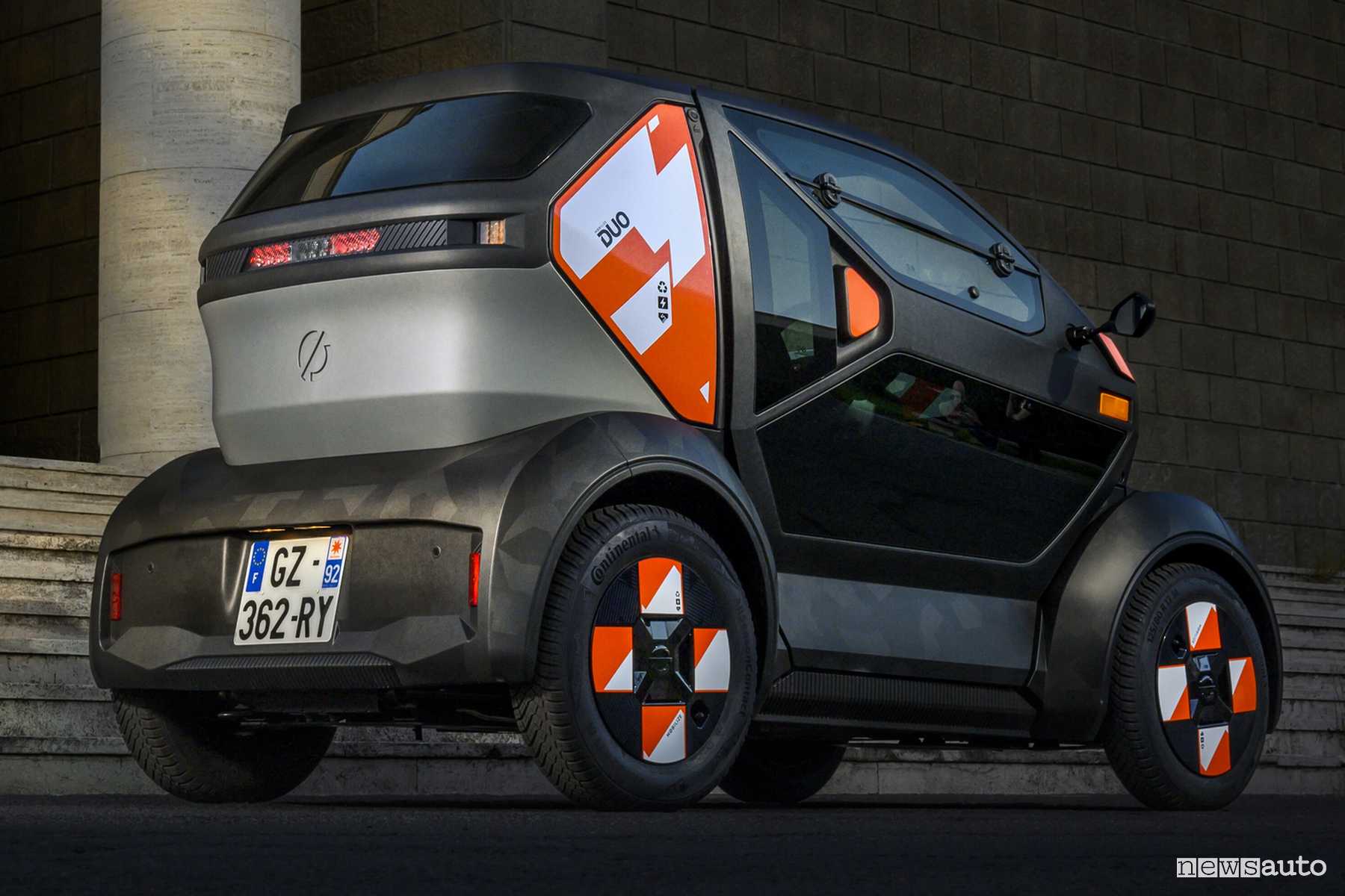 Mobilize Duo, caratteristiche e prezzo della microcar elettrica erede ...